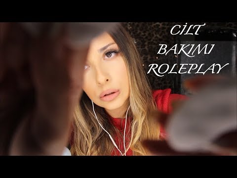 ASMR ROLEPLAY | UNISEX CİLT BAKIMI | SKIN CARE | TÜRKÇE ASMR