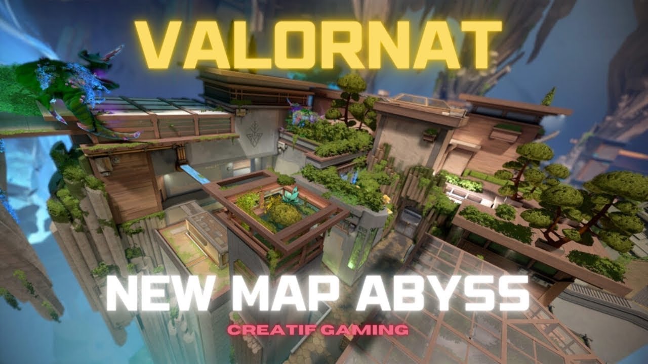 First Look at Valorant's Abyss Map #valorant #valorantAbyssMap - YouTube