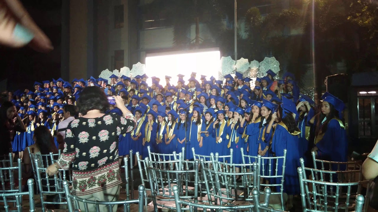 Graduation St. Mary's College of Baliuag Dear Alma Mater - YouTube