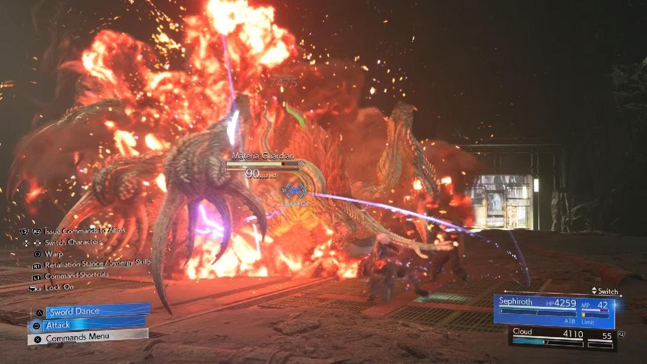 FF7 Rebirth Demo - Materia Guardian (1:53 - Cometeor) - YouTube