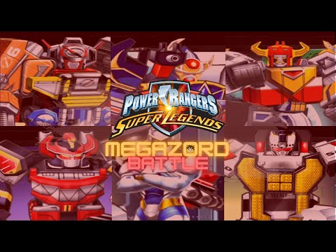 All Megazords Battle - Power Rangers : Super Legends