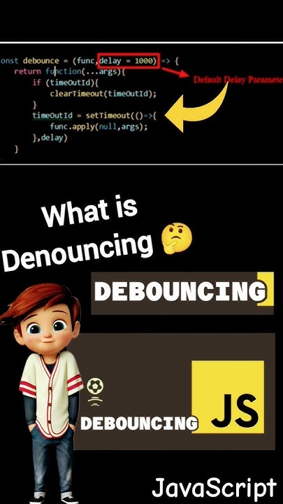 Denouncing Explained with a Fun Example! 😲📚 #Shorts#short#viral#javascript#js#debouncing# ...
