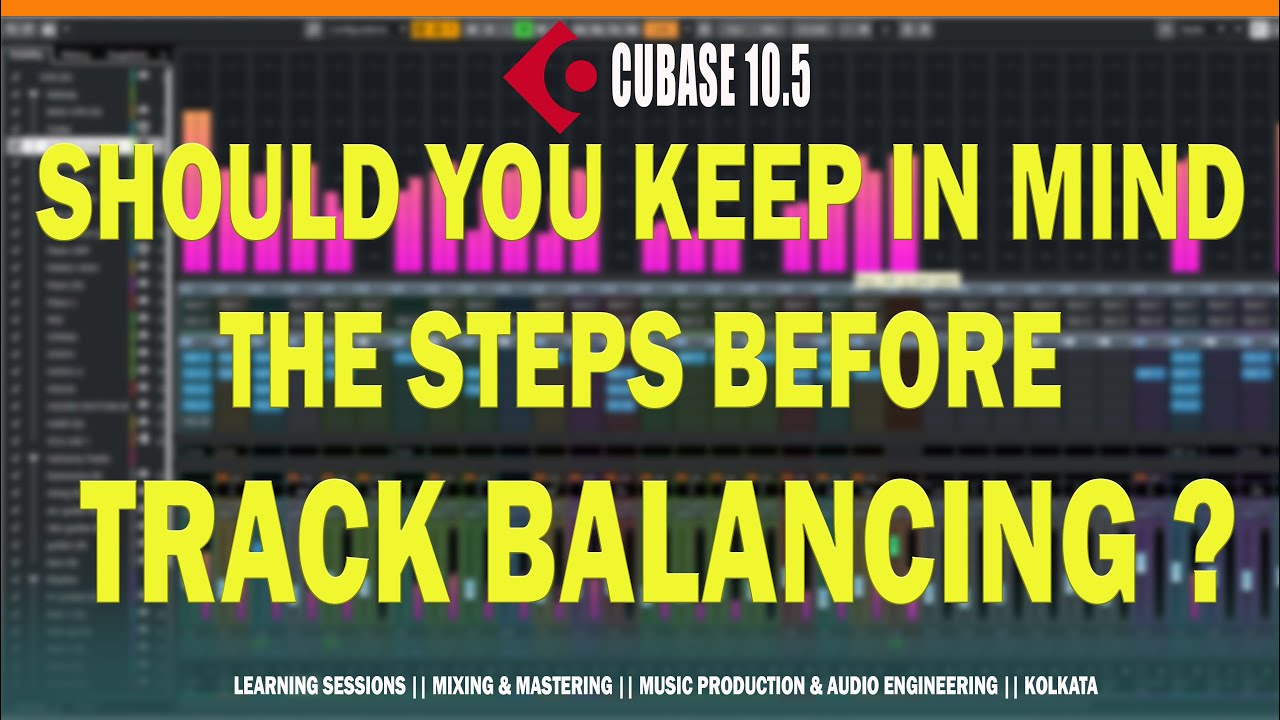 Need To Know Steps Before Track Balancing #Trackbalancing #mixingvocals ...