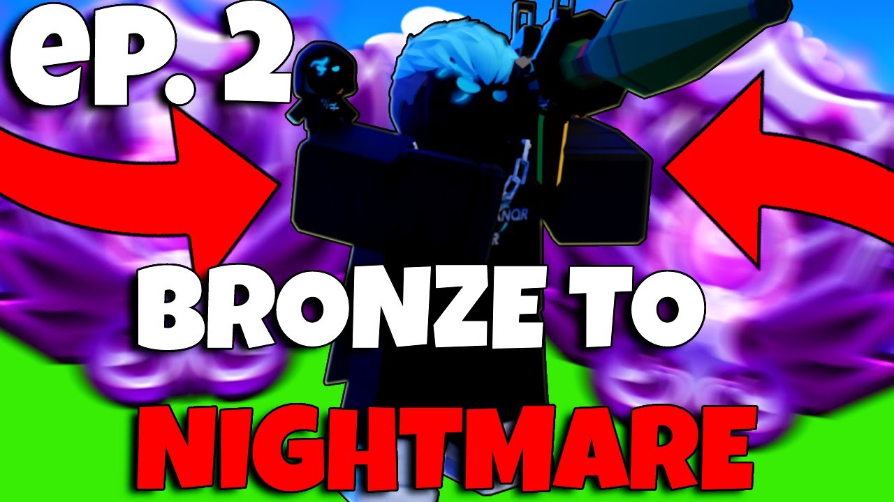 SWEATING HARD!! Bronze To NIGHTMARE Rank In Roblox Bedwars (EP. 2 ...
