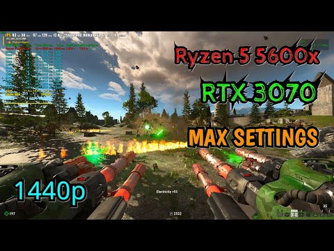 Serious Sam 4 - Ryzen 5 5600x, RTX 3070 | 1440p | MAX SETTINGS