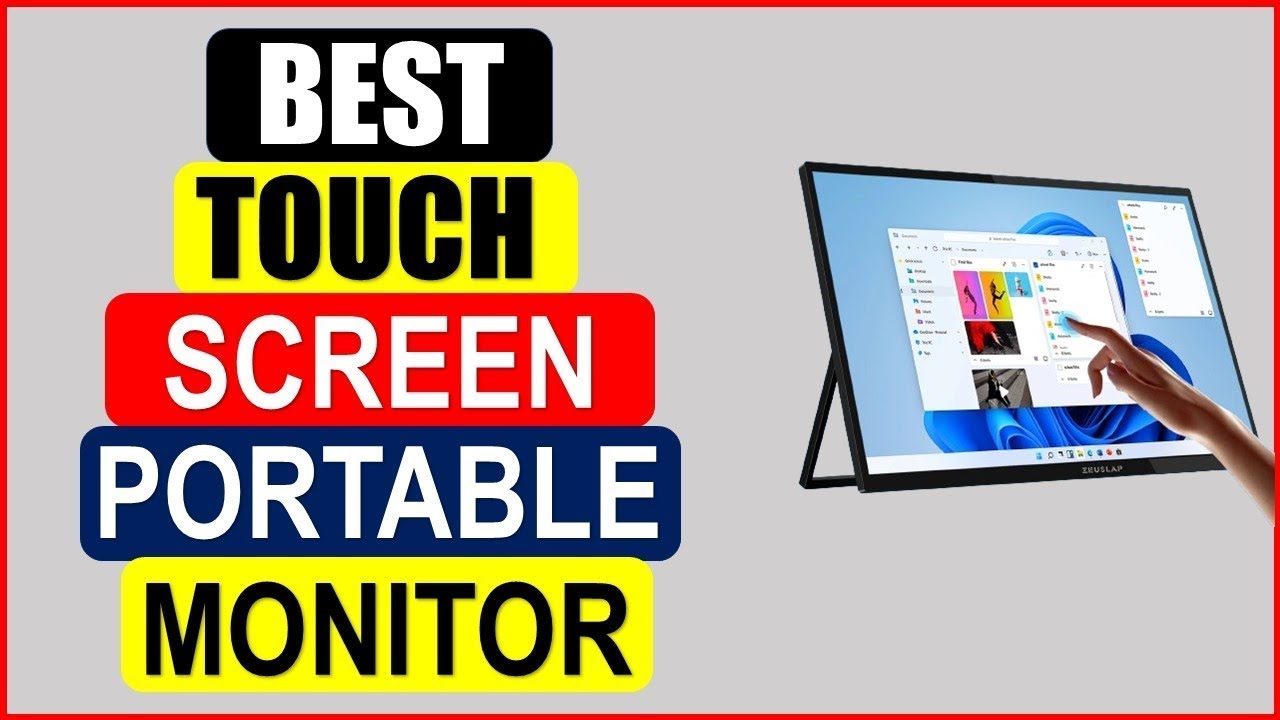 Top 5 Best Touch Screen Portable Monitor | Best Touch Screen Portable ...