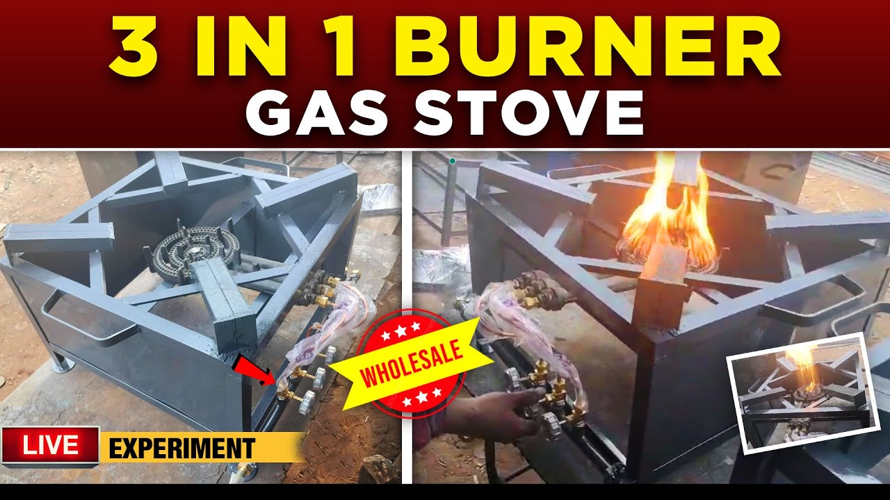 🔴Live Experiment 🔥🔥High Speed Burner | Gas Stove | Commercial ...