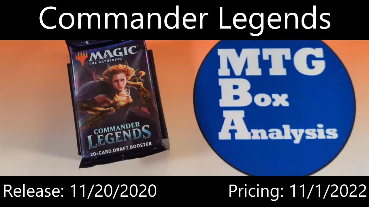 Commander Legends - Draft Booster Pack - YouTube