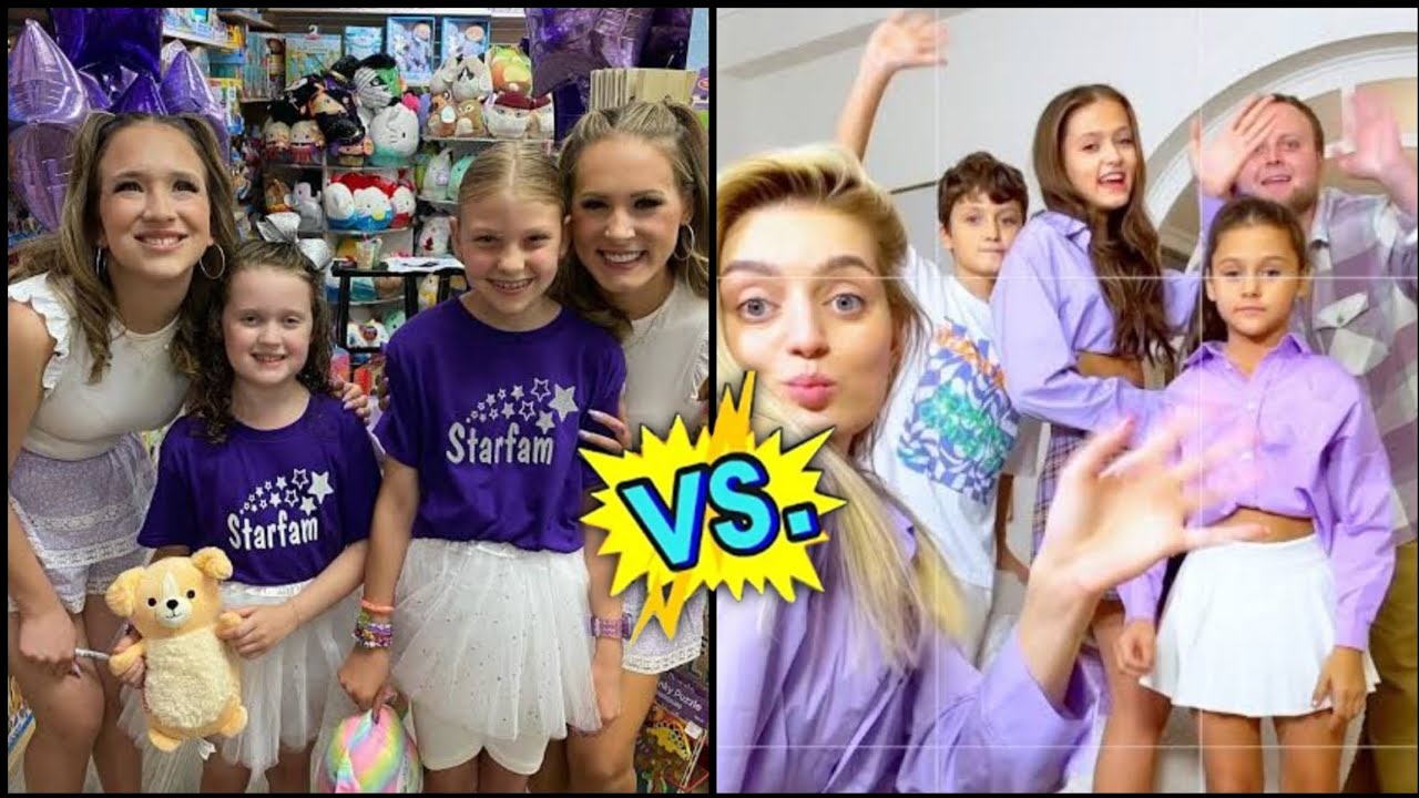 Purple Star2 Family VS Yana Chirkina Family Real Names and Ages 2024 ...