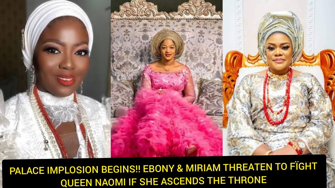 PALACE IMPLOSION BEGINS EBONY & MIRIAM THREATEN TO FIĢHŤ WITH THIER ...