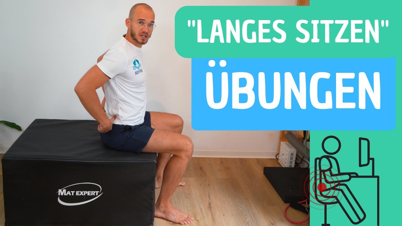 Langes sitzen - Übungen - YouTube
