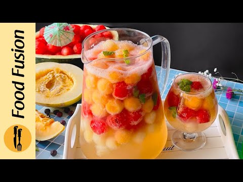 Watermelon Ball Punch Recipe By Food Fusion (Ramzan Special)