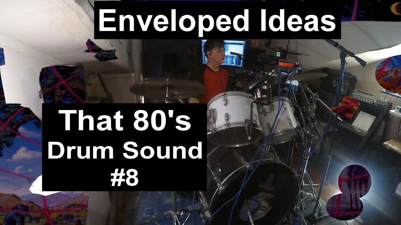 Enveloped Ideas - The Dawn - Drum cover - That 80's Drum Sound Episode 8 - Nino Regalado - YouTube