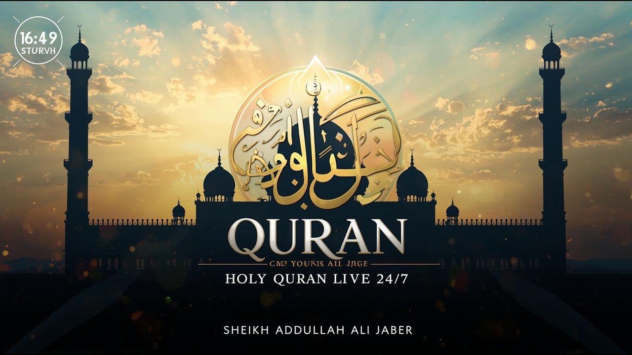 Quran Live 24/7 | Abdullah Ali Jaber - بث مباشر القرآن الكريم - YouTube