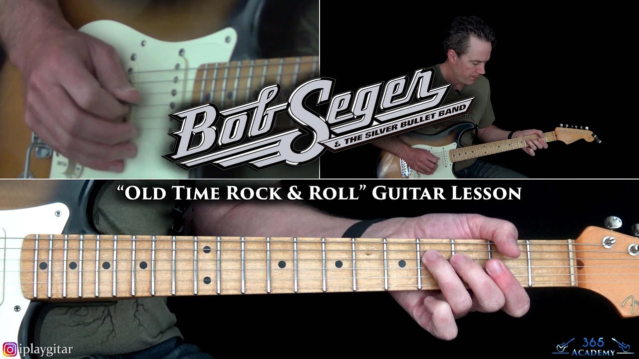Bob Seger and The Silver Bullet Band - Old Time Rock & Roll Guitar ...