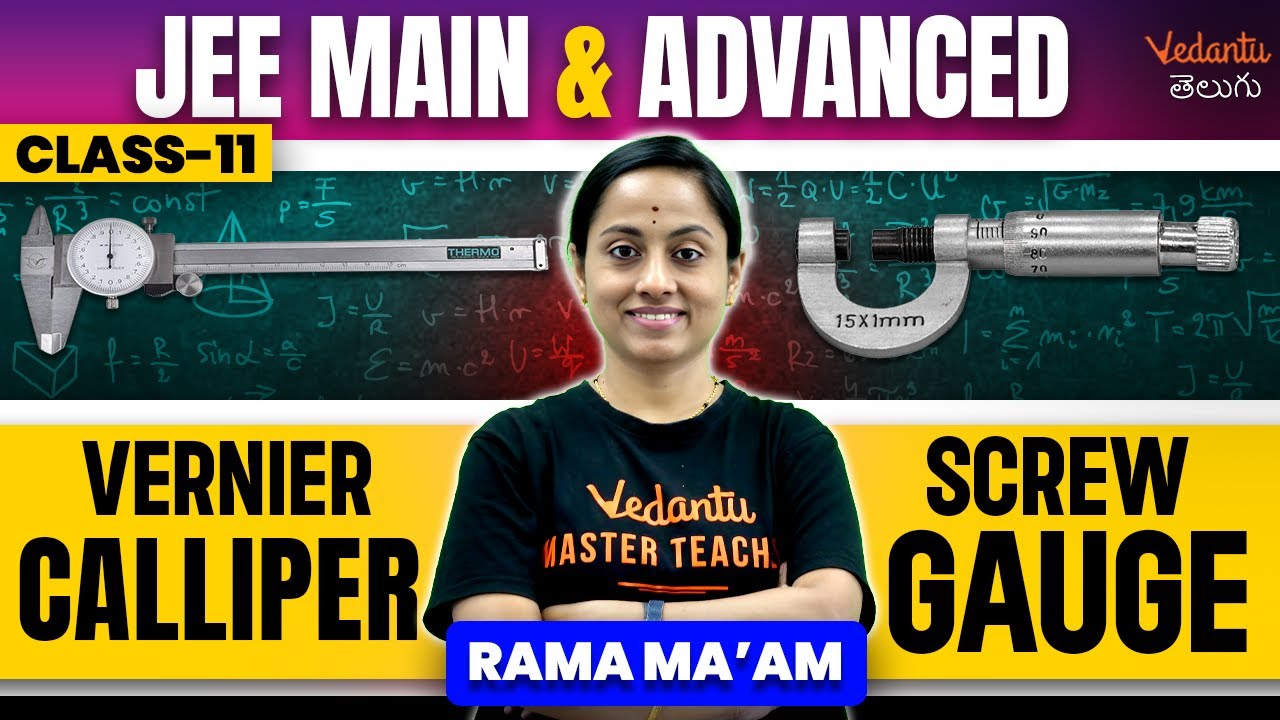 Vernier Caliper & Screw Gauge Class 11 | How to Use, Least Count & Zero ...