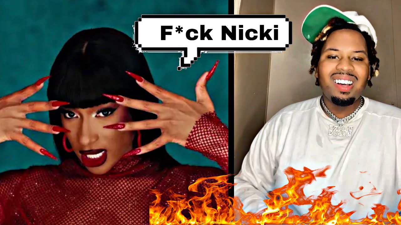 NICKI MANJI DISS! Meg Thee Stallion - HISS (Official Video) Reaction ...