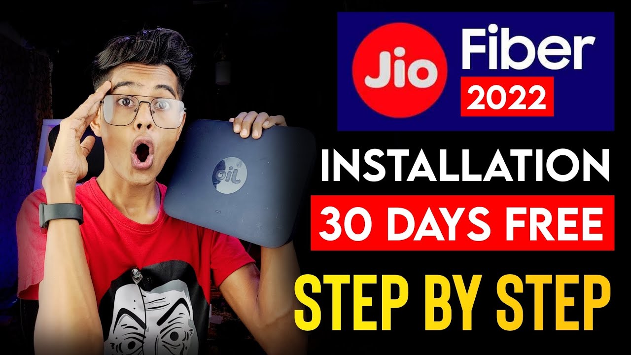 Jio Fiber Installation Process Explained STEP BY STEP (2022) हिंदी में ...