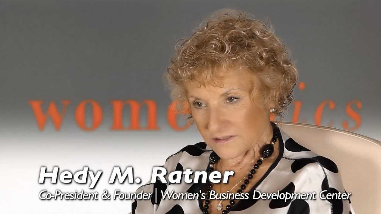 Hedy Ratner of the WBDC talks funding women's businesses - YouTube