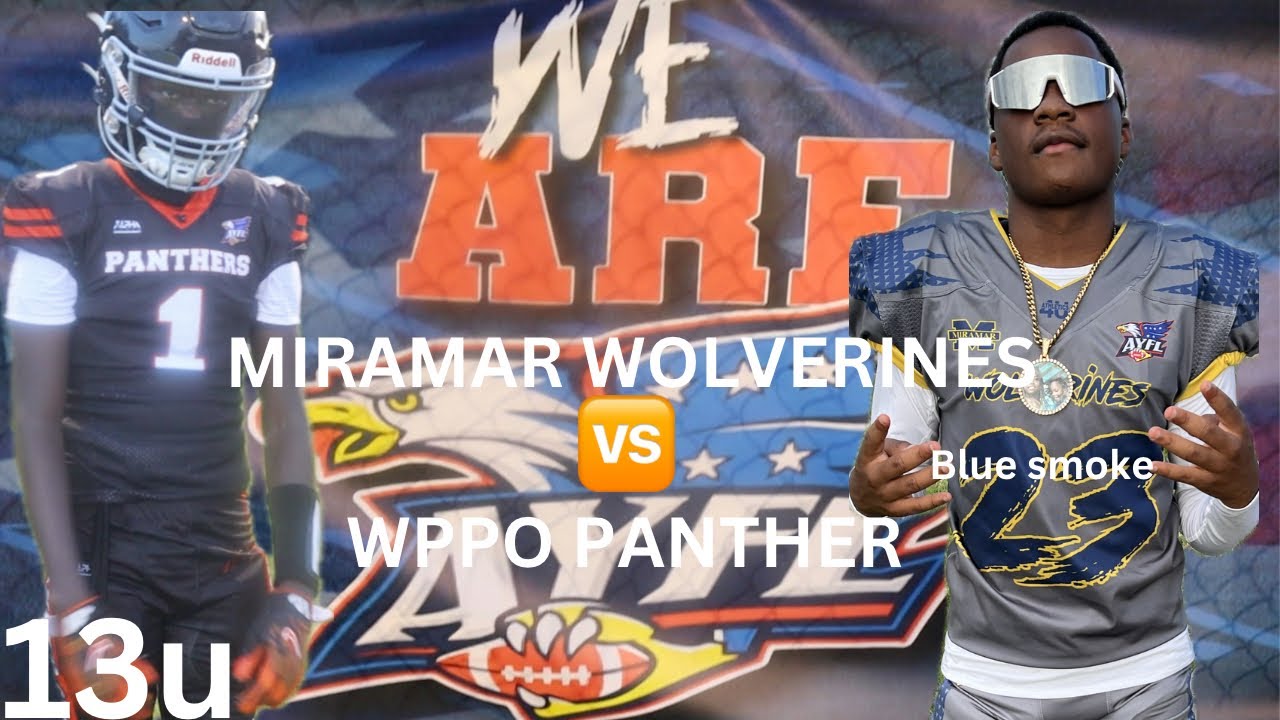 Miramar Wolverines Logo Miramar Wolverines Football & Cheerleading