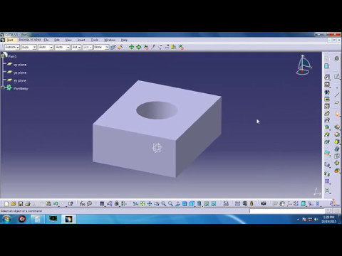 CATIA Tutorial Remove face - YouTube