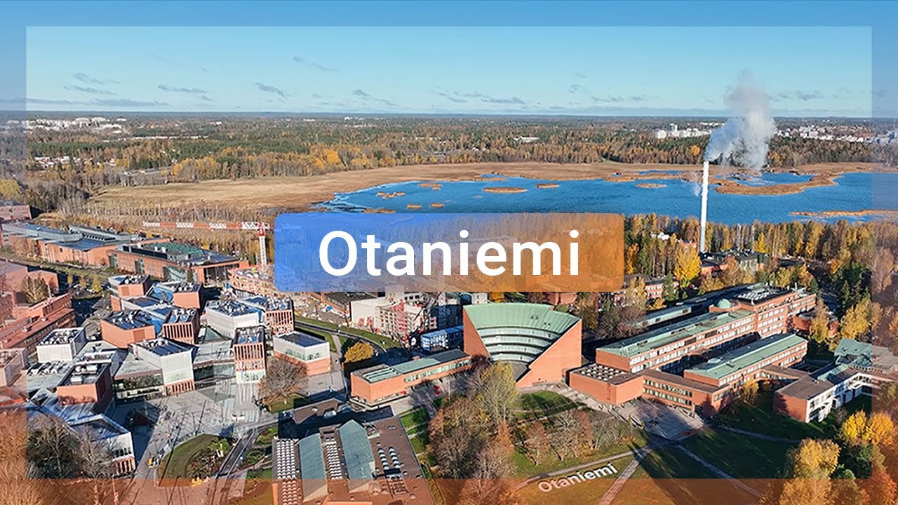Otaniemi - Aerial Drone Footage from Espoo, Finland - YouTube
