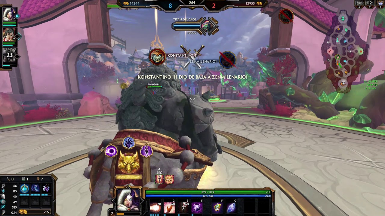 Smite Hel= 800 habilidades por segundo xD! - YouTube