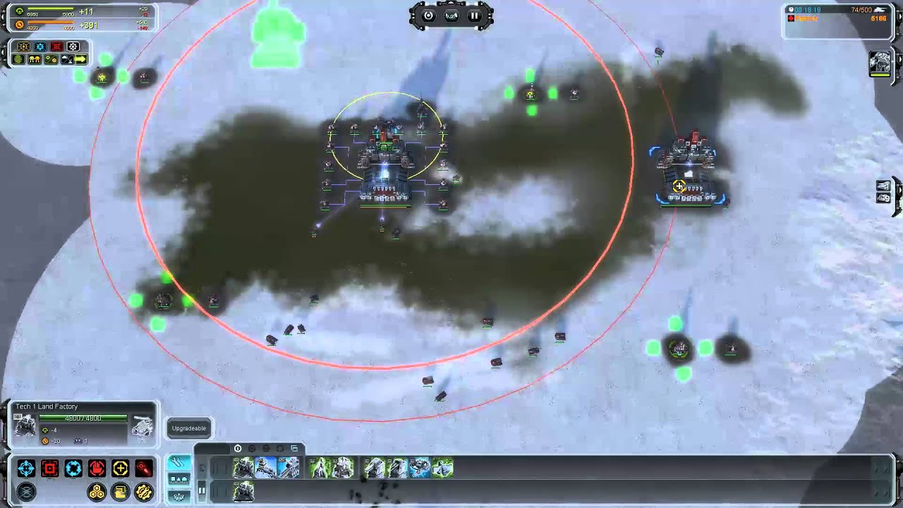 Supreme Commander (Forged Alliance) Patrol tutorial - YouTube