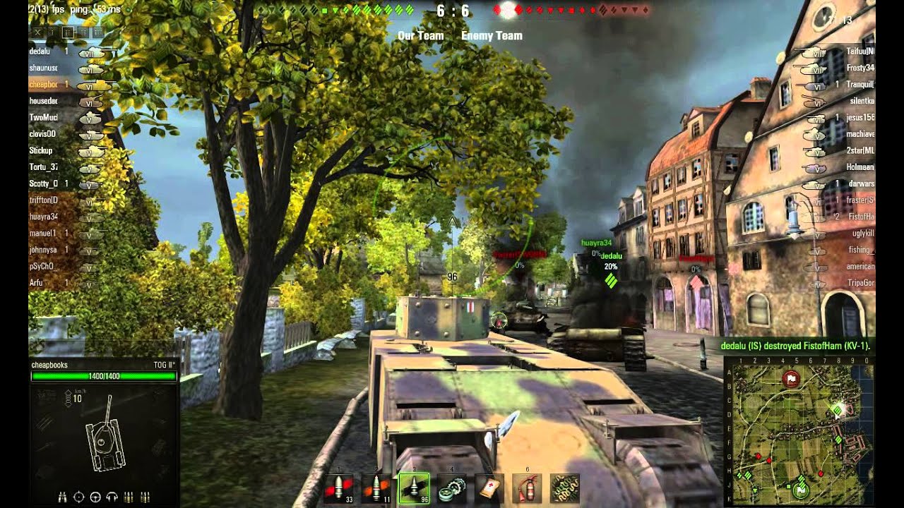 World Of Tanks - British TOG II - Fisherman's Bay Map - YouTube
