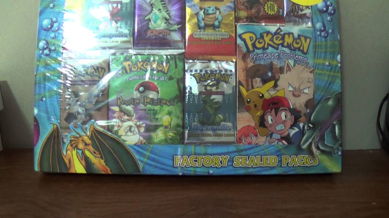 BCBM: Inverted ERROR Pikachu, Sealed Neo Box, 1st edition from ...