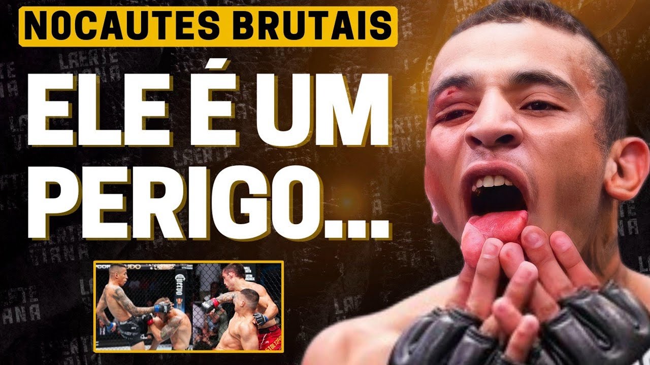 A NOVA JOIA DO BRASIL NO UFC: MAIS UM N0CAUTE BRUTAL / 'ALGOZ' DE JON ...