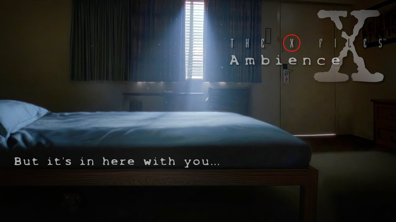 X-Files Detour Ambience | Scully's Motel Room but a Mothman is hiding ...