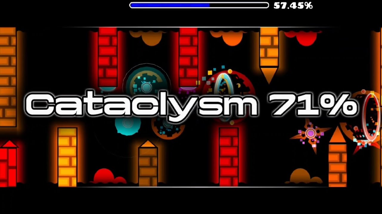 Cataclysm 71% mobile [progress #4] | Geometry Dash FR - YouTube
