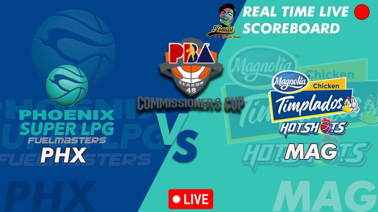 LIVE🔴Phoenix Fuel VS Purefoods Star Hotshots PBA 48th Commissioner's ...