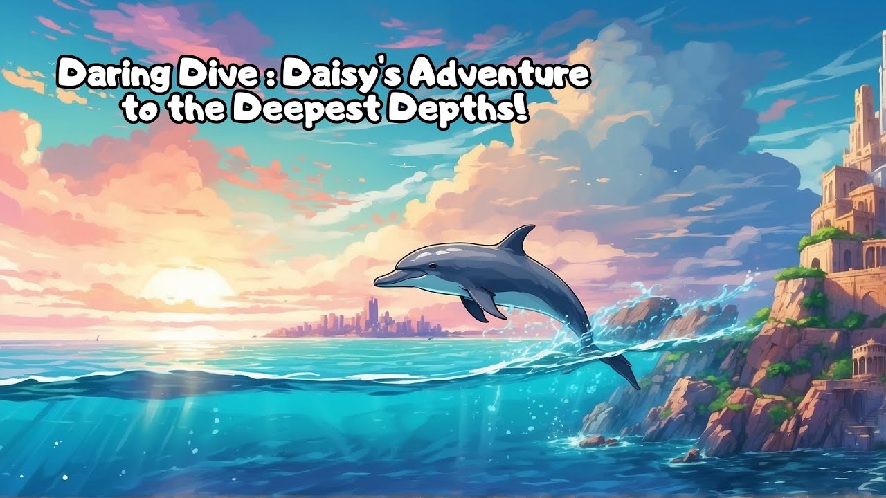 [Bedtime Story] 🐬💦 Daring Dive : Daisy's Adventure to the Deepest Depths! 💎🌊 - YouTube
