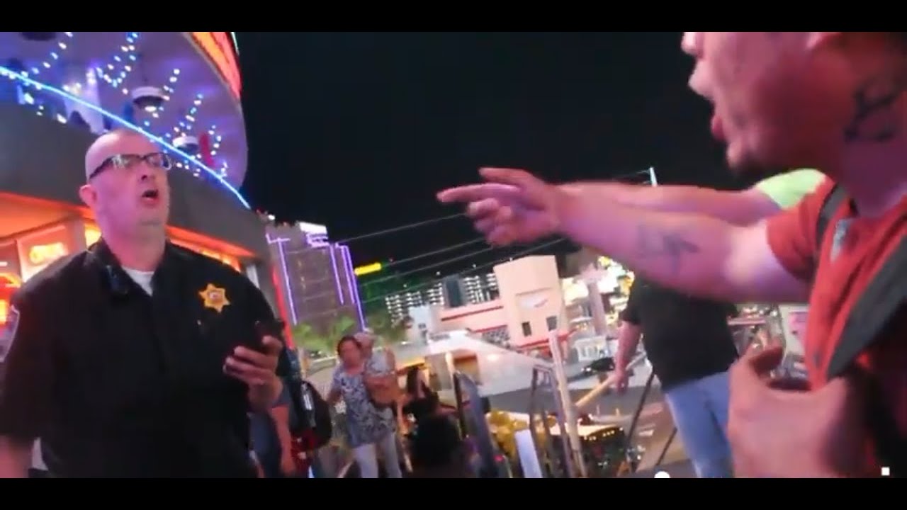 Las vegas Ft Johnny 5-0 Erick Brandt thrtnd with a button and spray ...