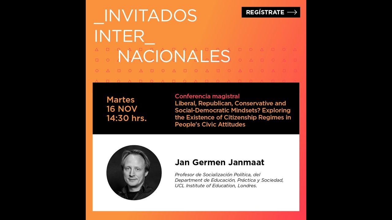 Conferencia magistral Jan Germen Janmaat (UCL) - YouTube