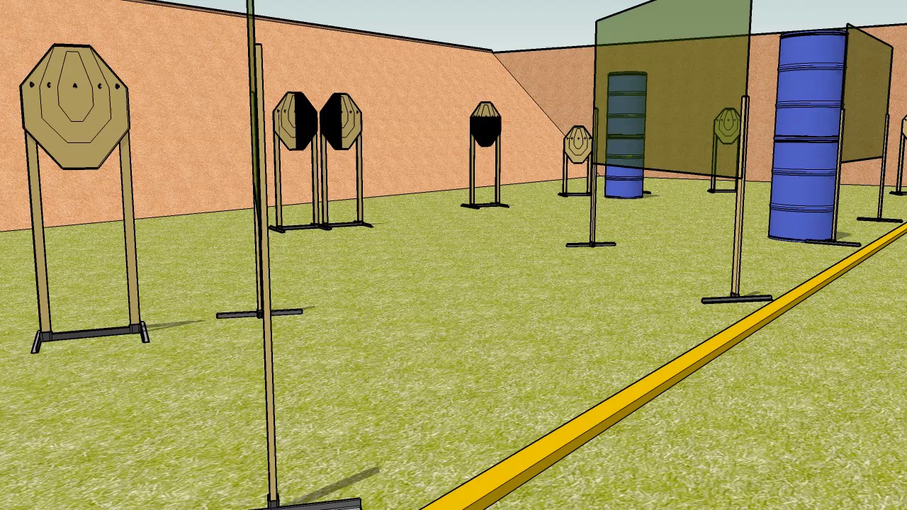 Alleys | USPSA Stage Design | SketchUp - YouTube