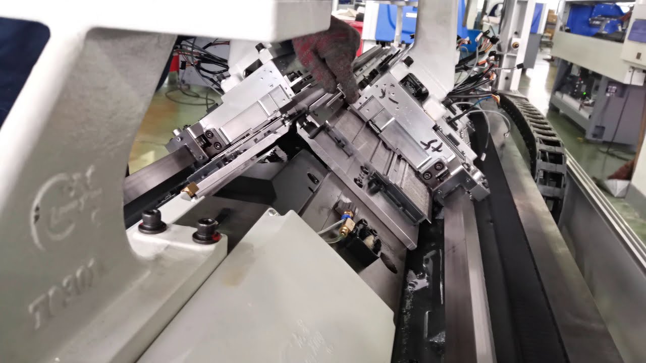 install sinker cam for KSC093A machine. - YouTube