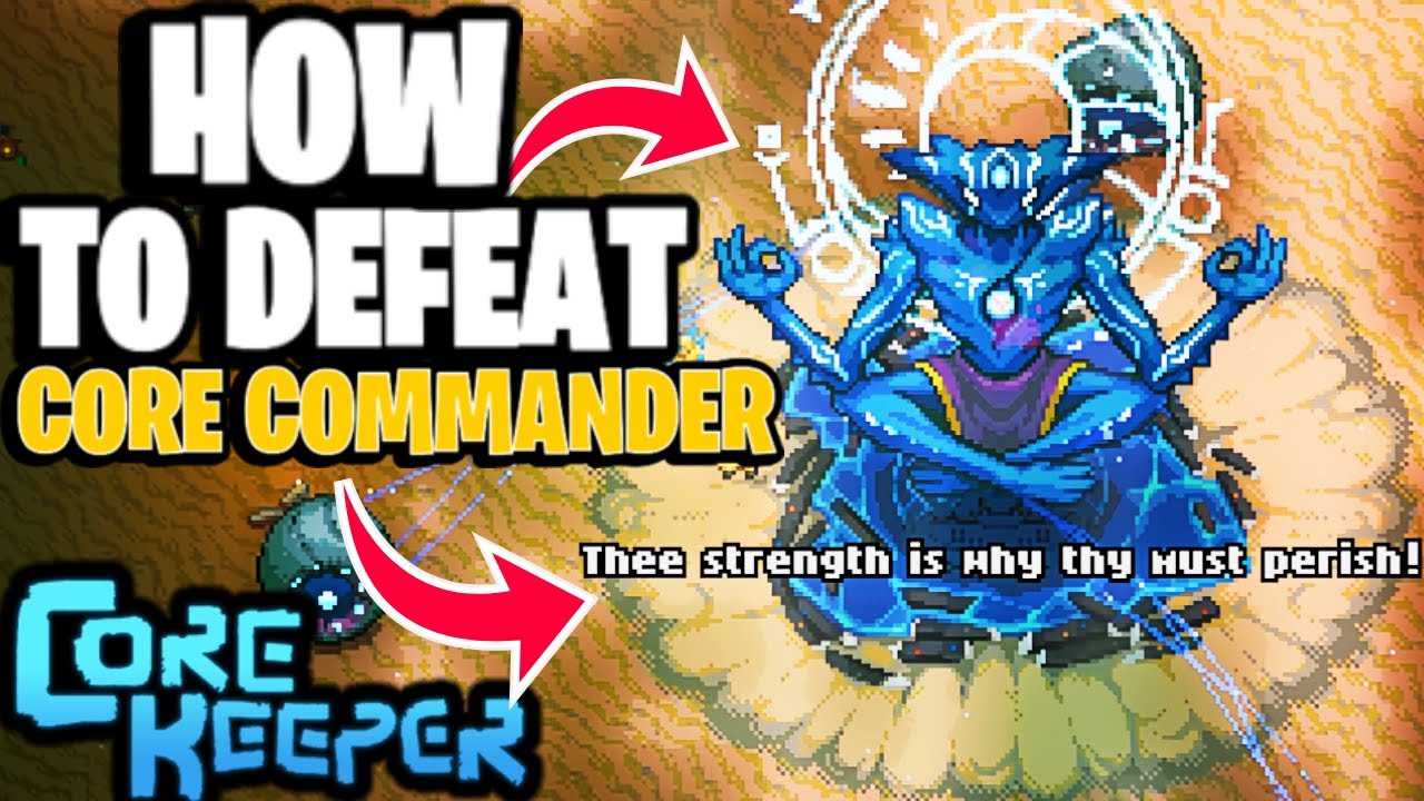 Find and Defeat Core Commander! [Ending & Cutscene] | Core Keeper 1.0 - YouTube