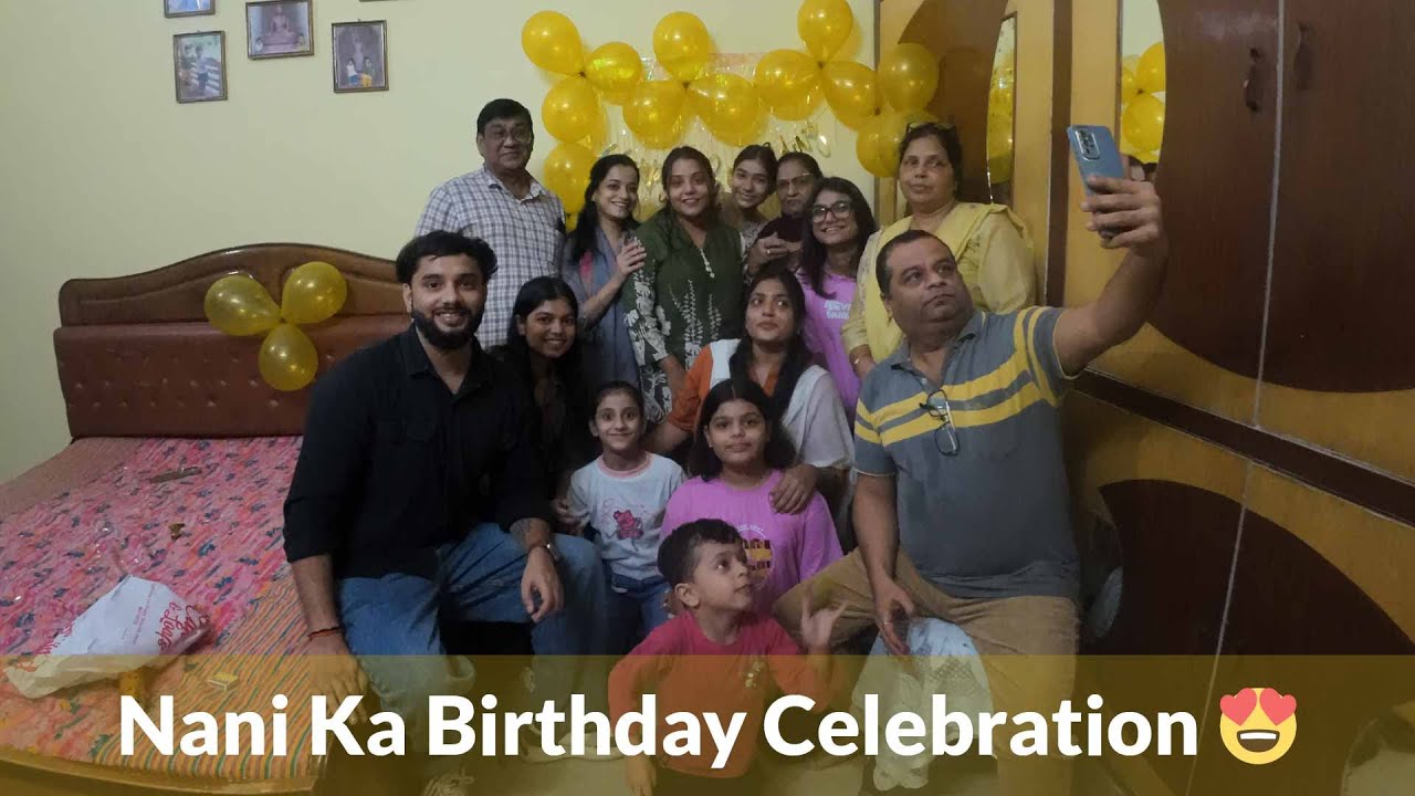 Nani 72 Birthday Celebration 😍 Games - YouTube
