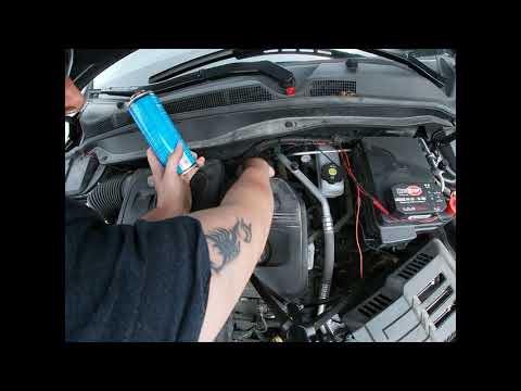 Chevy Equinox/GMC Terrain AC Condenser Coil Cleaning - YouTube