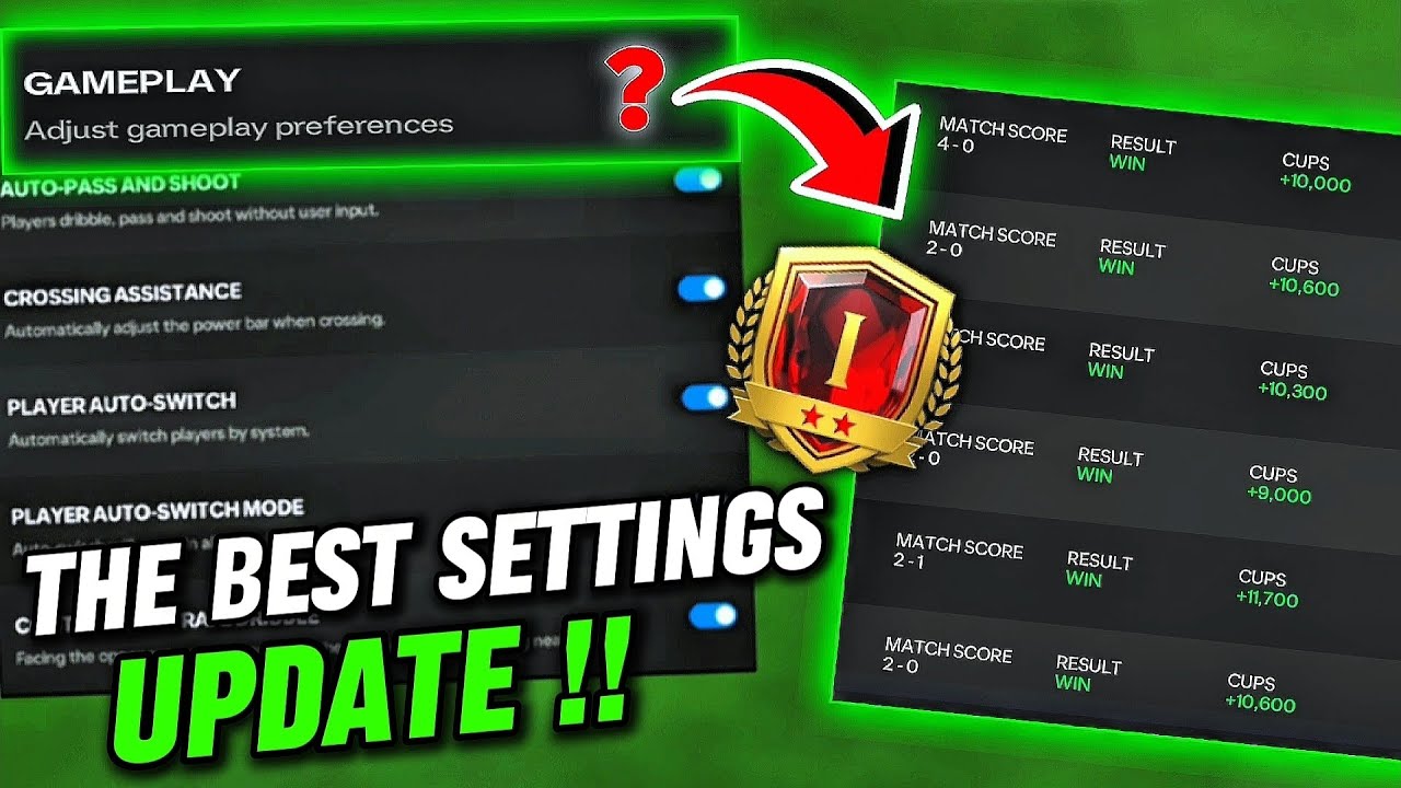 Best Settings FC Mobile Gameplay H2h After Update! - YouTube