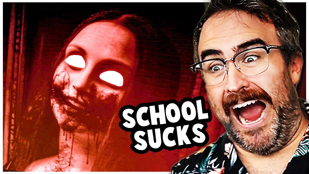 The Most HORRIFYING And ACCURATE High School Horror Game Ever - YouTube
