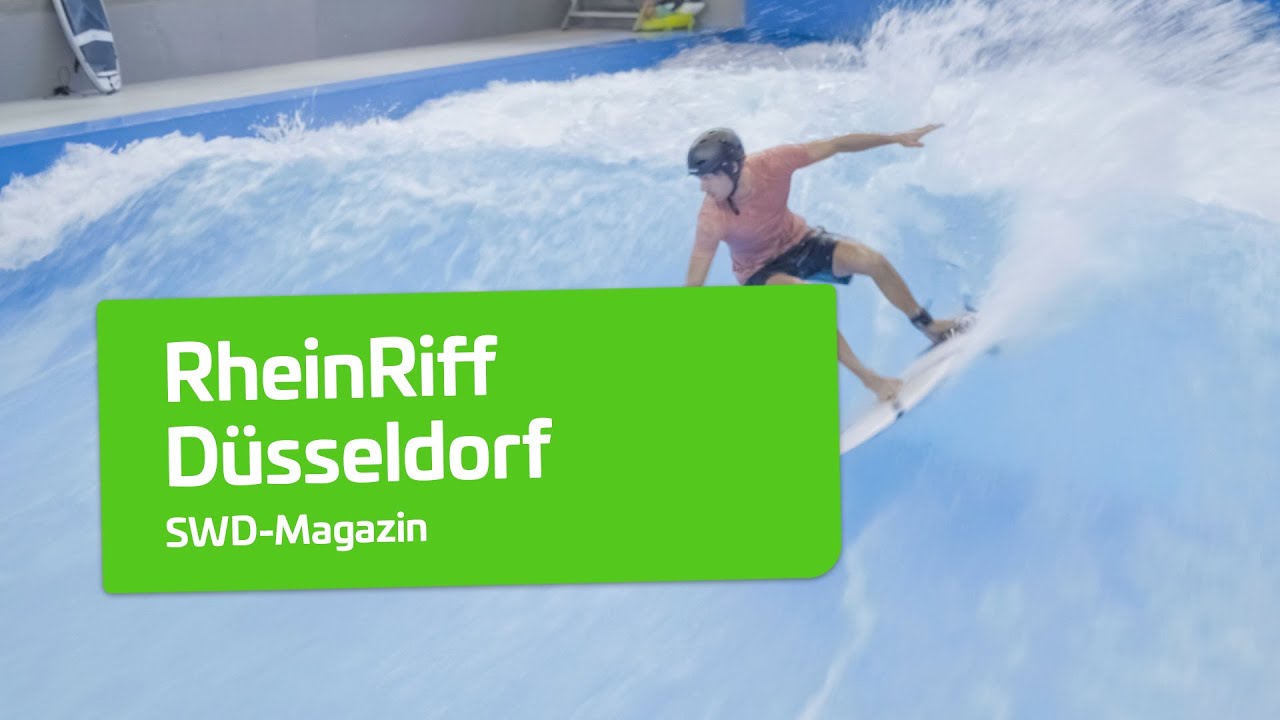 Rheinriff: Indoor-Surfing und Sportsclub | Stadtwerke Düsseldorf - YouTube