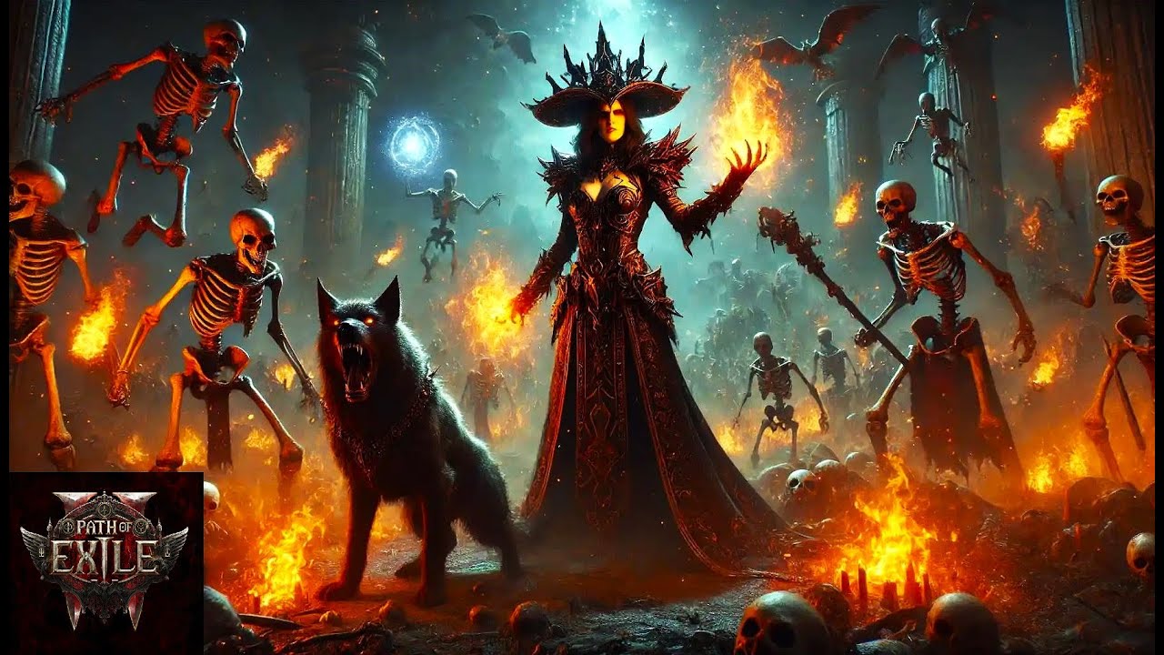 POE2- INFERNALIST -SKELETON ARSONISTS MINION BUILD PROGRESSION/GUIDE ...