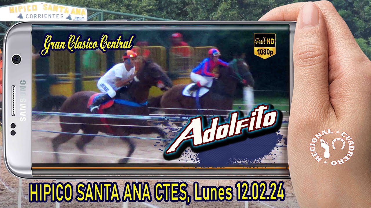 ADOLFITO-Clasico revancha- Hipico Santa Ana Ctes- - YouTube