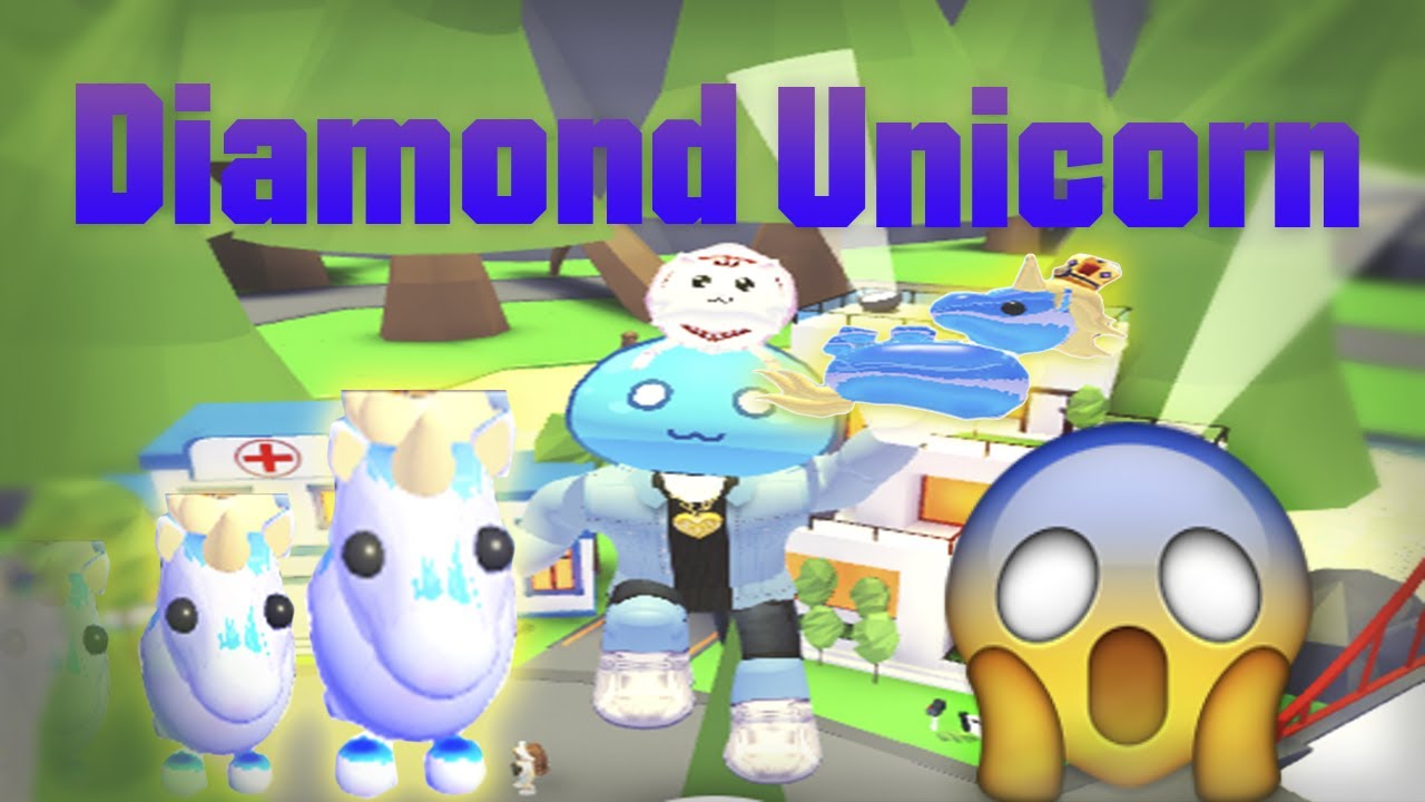 Diamond Unicorn in Adopt me! (Roblox) - YouTube