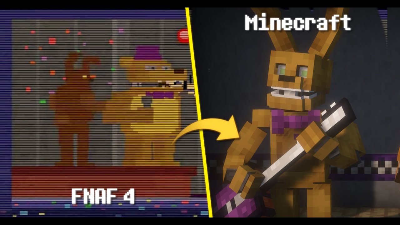 Building a CUSTOM Fredbear's Family Diner In Minecraft... - YouTube