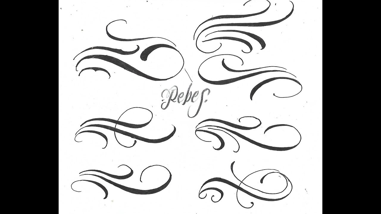 adornos para lettering/como hacer adorno de lettering/CURSO DE CHICANO ...